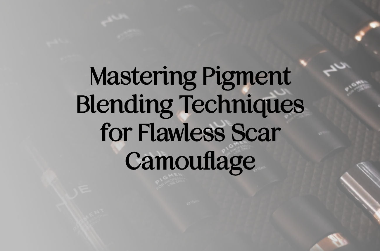 Pigment Blending Techniques for Scar Camouflage – NUE Professional