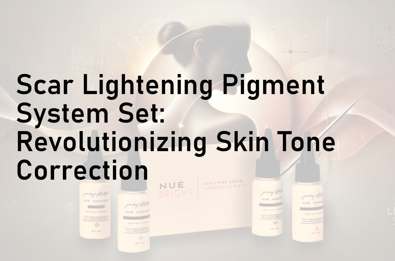 Introducing the Scar Lightening Pigment System Set – NUE Professional