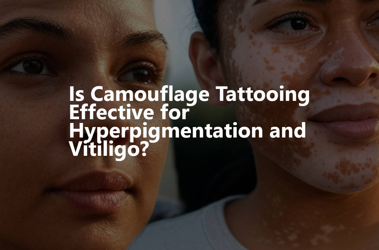 Is Camouflage Tattooing Effective for Hyperpigmentation and Vitiligo ...