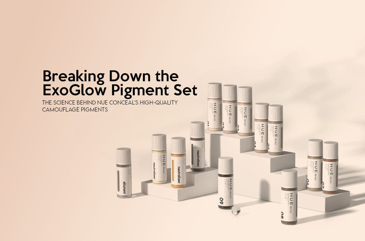 ExoGlow Pigment Set: The Science Behind NUE Conceal’s Camouflage Pigme ...